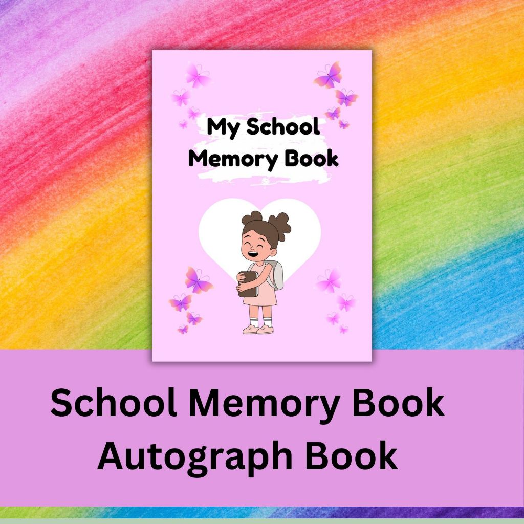School Memory Book/ Autograph Book / Buku Autograf Sekolah / Buku ...