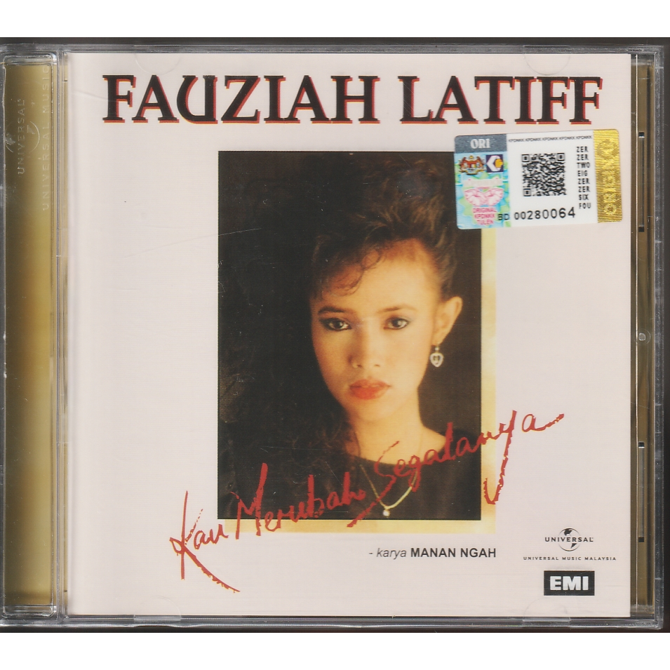 CD FAUZIAH LATIFF : KAU MERUBAH SEGALANYA ( ORIGINAL ) | Shopee Malaysia