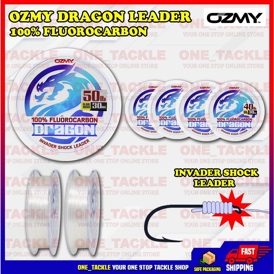 Ozmy Dragon Leader 100% Fluorocarbon | Shopee Malaysia