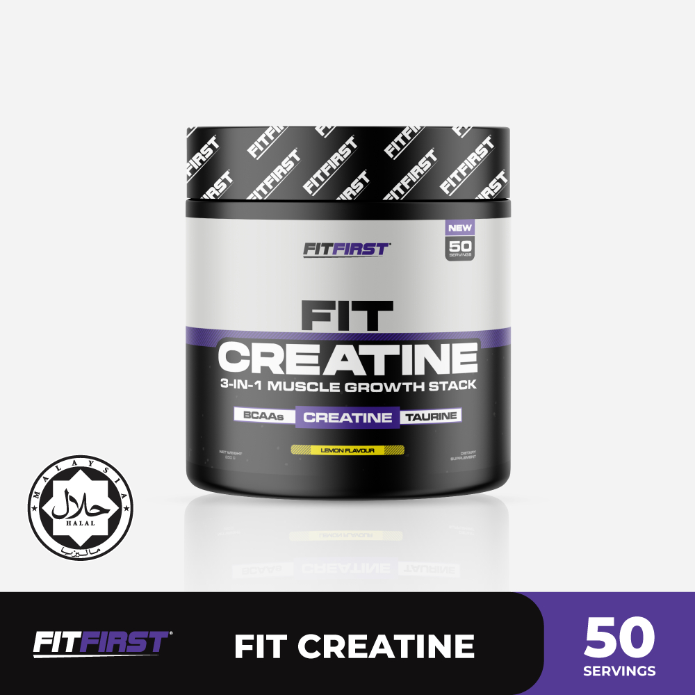 Fit Creatine 3 IN 1 Muscle Growth Stack (50 Serving) Free Sample and ...