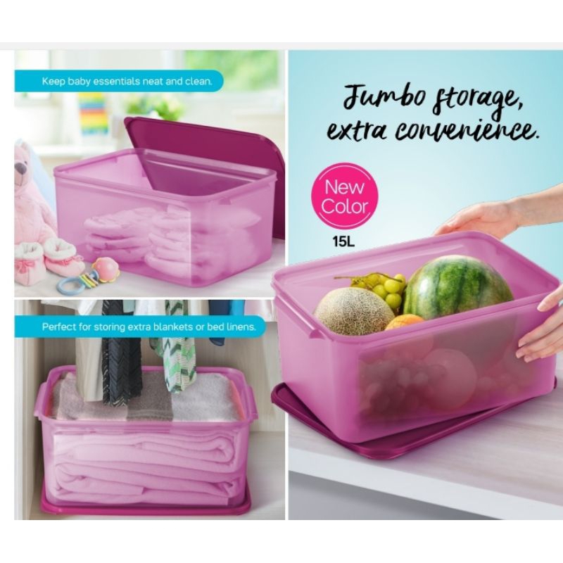 MODULAR KEEPER TUPPERWARE 15L | Shopee Malaysia