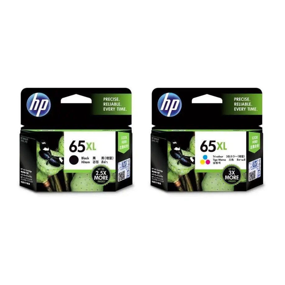 HP 65XL 65 XL 65-xl ( 300 pages ) Original Ink Cartridge - Black ...