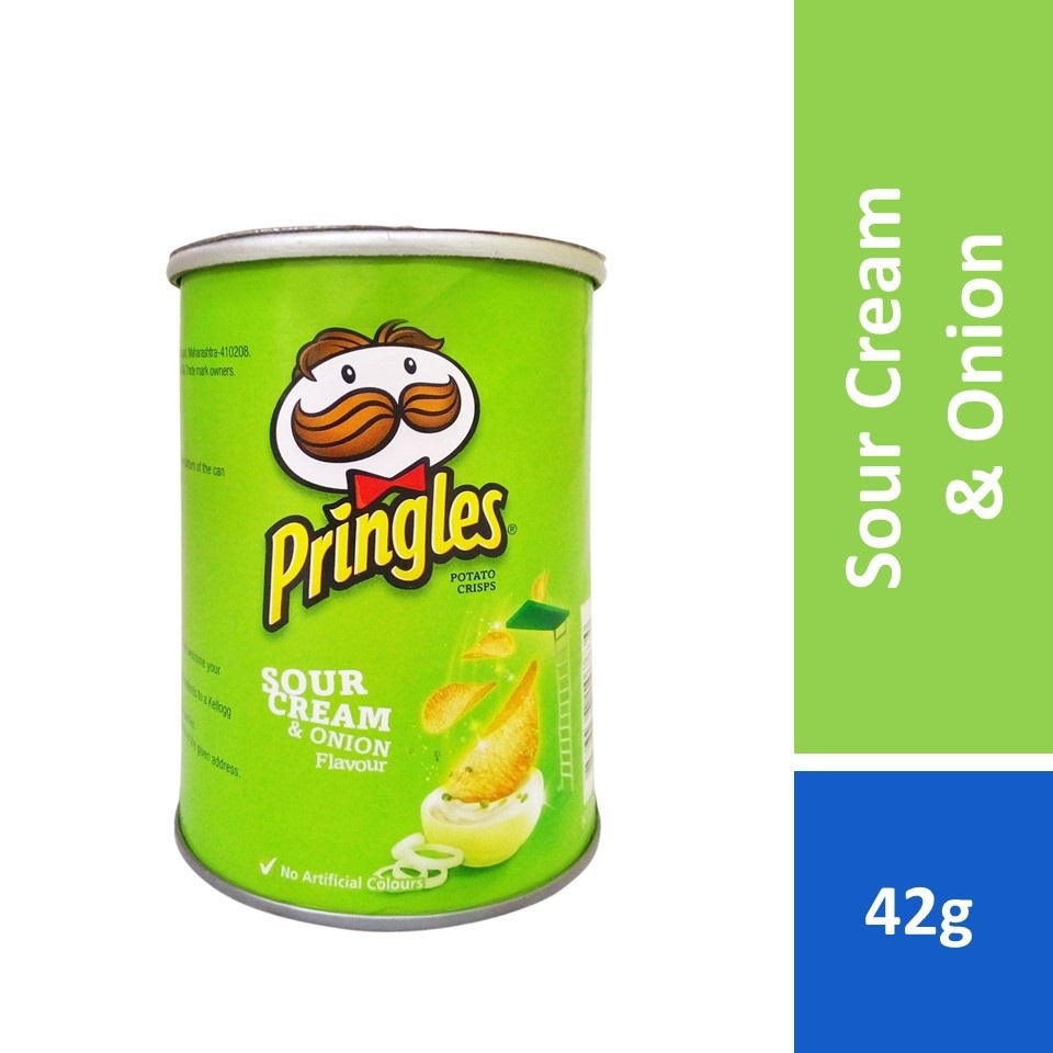 PRINGLES POTATO CRIPS CHIPS MINI CANISTER SNACK 42G HALAL | Shopee Malaysia