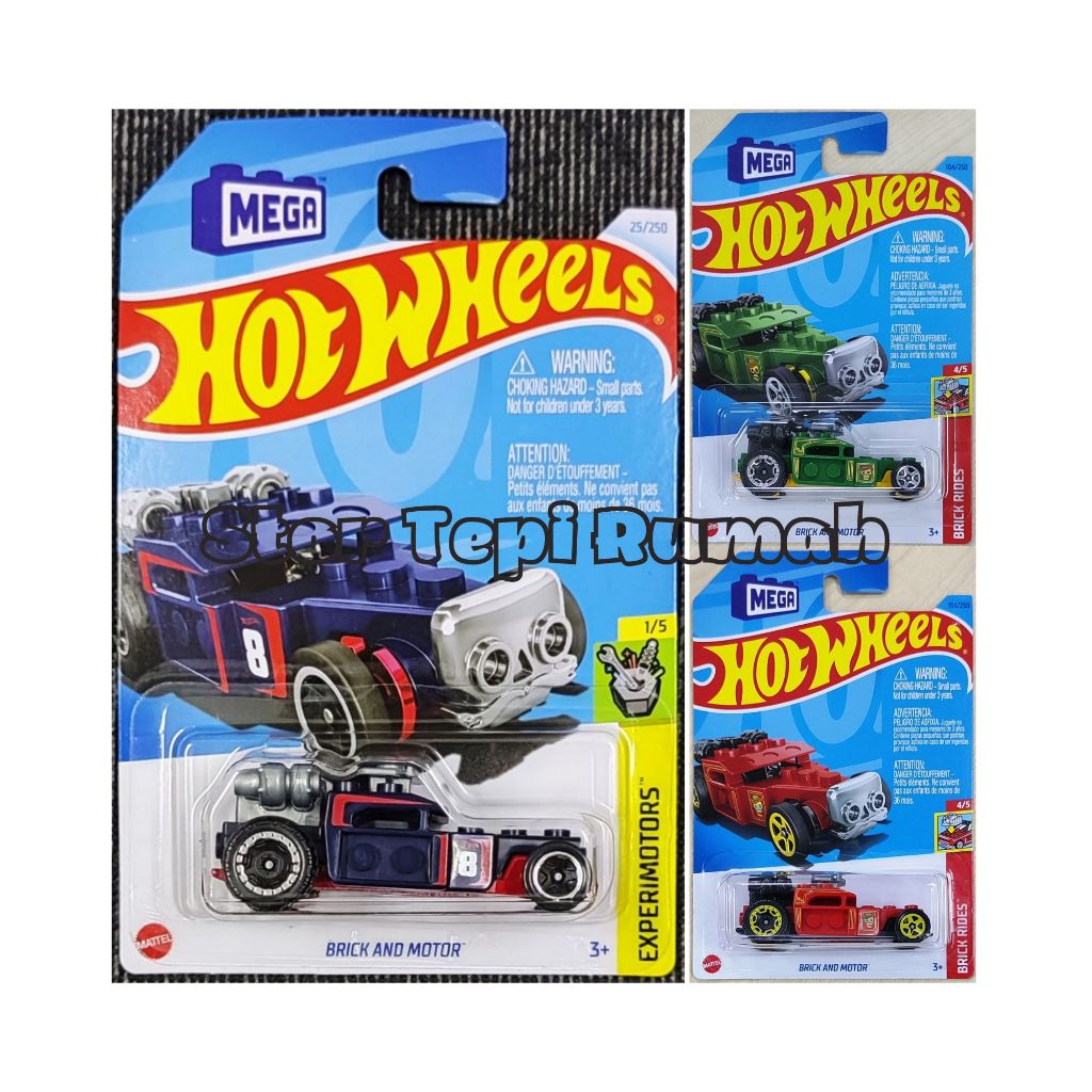 Hot Wheels Brick and Motor [Experimotors Rides] | Shopee Malaysia