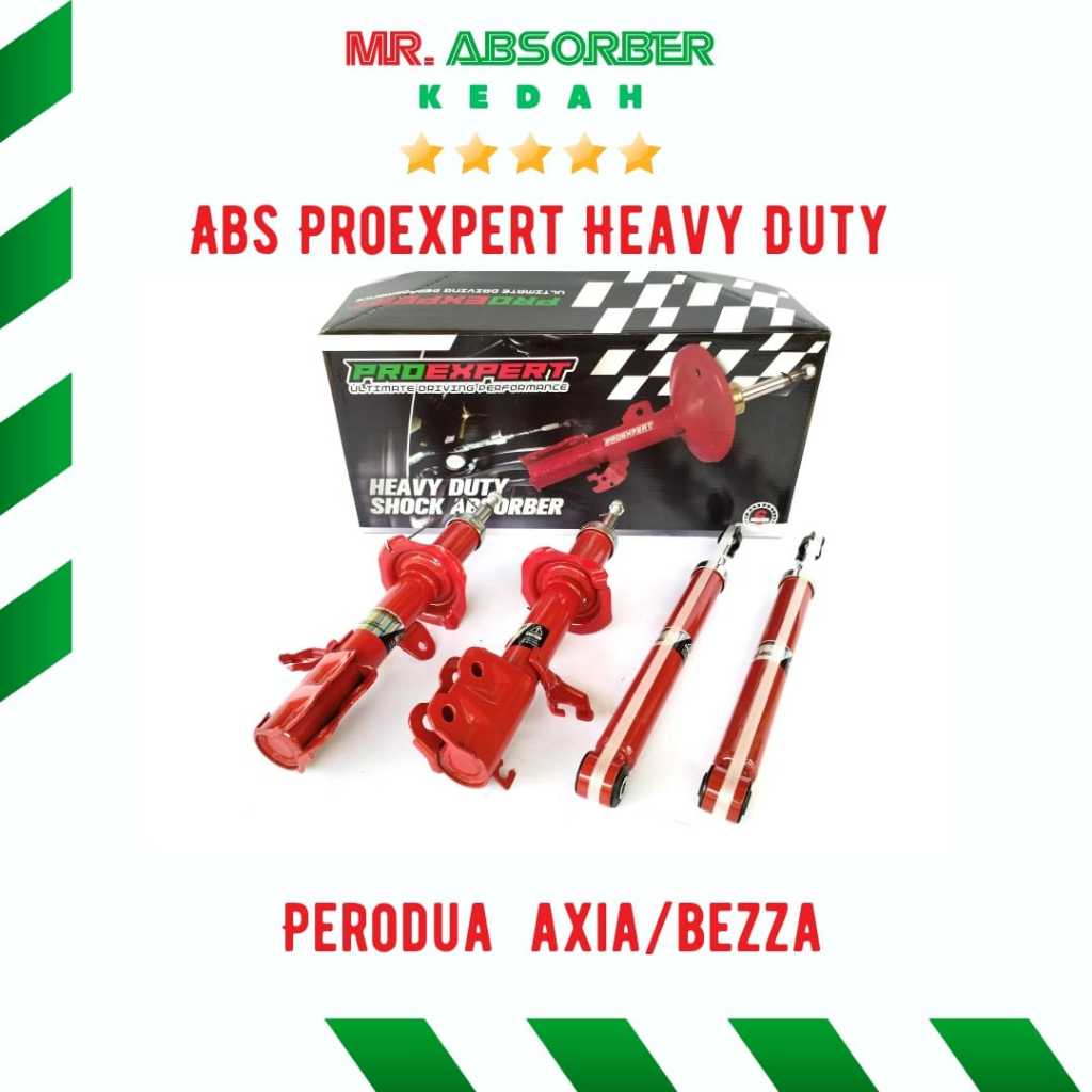 PERODUA AXIA | BEZZA ABSORBER HEAVY DUTY PROEXPERT | Shopee Malaysia