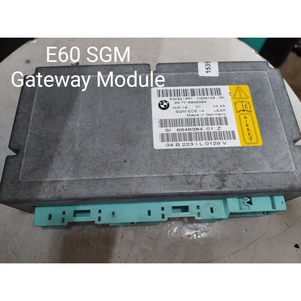BMW E60 SGM Airbag ECU Gateway Module | Shopee Malaysia