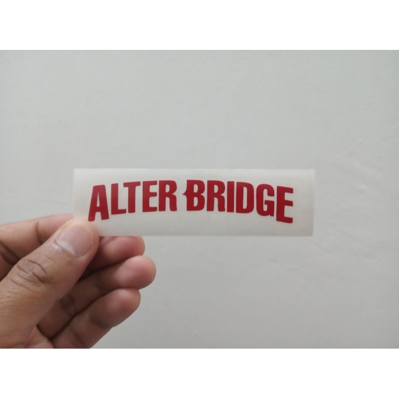 Sticker Alter Bridge ( Sticker Cutting / Outdoor ) | Shopee Malaysia