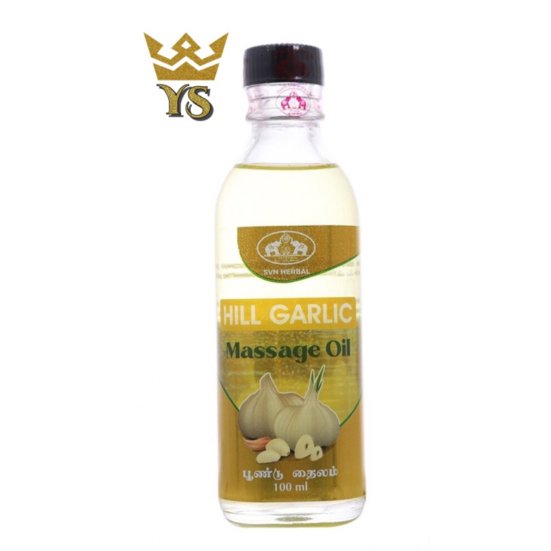 Herbal Hill Garlic Message Oil (100ml) | Shopee Malaysia