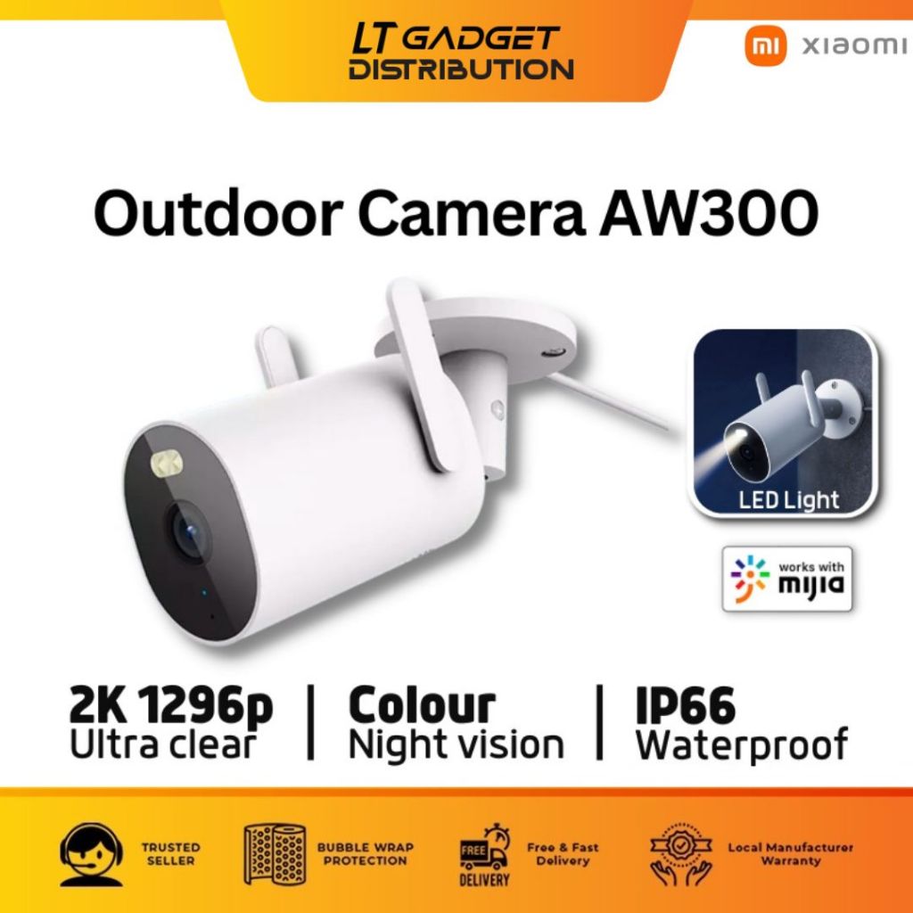 Xiaomi Outdoor Camera AW300 | 2K Full-HD | Smart Full-Color Night ...