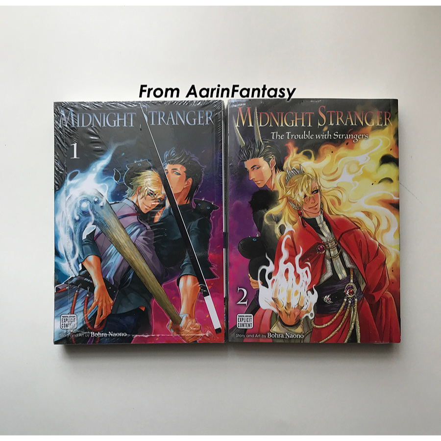 [OFFICIAL ENGLISH BL MANGA SET] Midnight Stranger Vol 1-2 by Bohra Naono (Complete Set) | Shopee ...