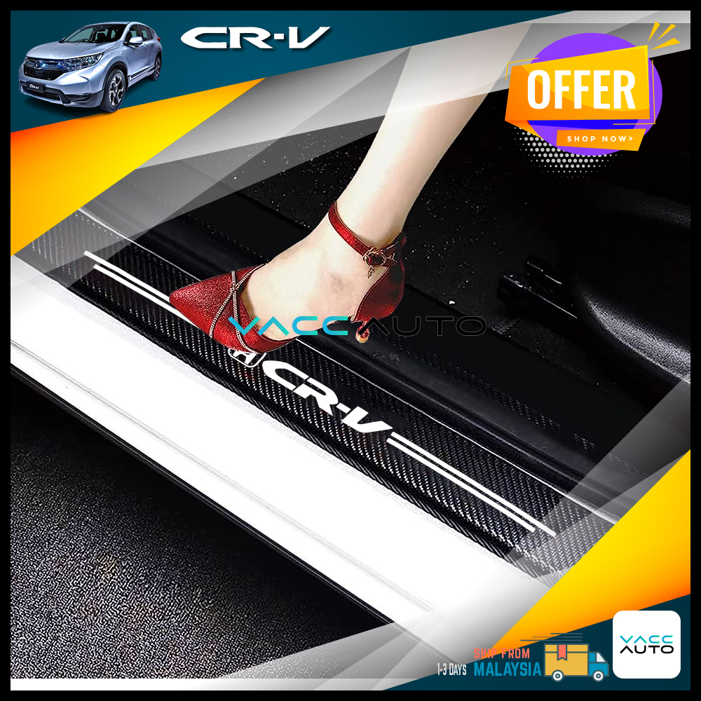 Honda CRV TOA Door Step Sticker Protector Scuff Plate Sticker TFC RM1 ...