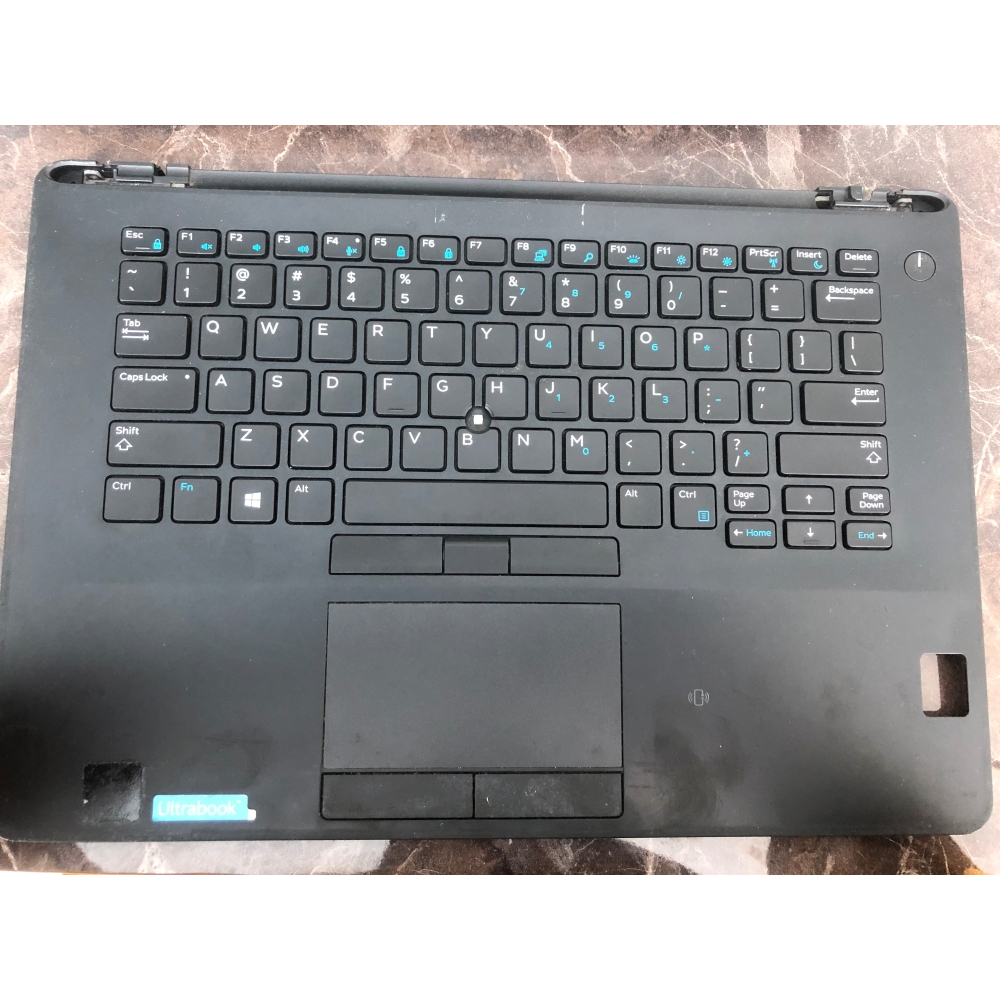 ORIGINAL DELL LATITUDE E7470 KEYBOARD PALMREST ASSEMBLY 0TWX2H TWX2H ...
