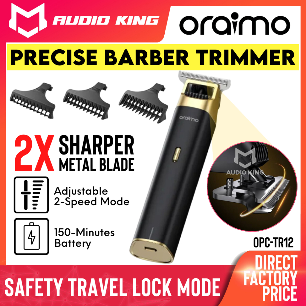 ORAIMO Mini Hair Barber Clipper Cutter Cordless Cut Machine Trimmer ...