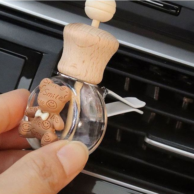 🔥HARGA MURAH🔥(HOLDER ONLY) Rotatable stainless steel car perfume holder ...