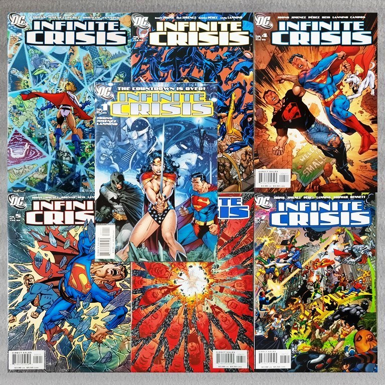 Infinite Crisis 7/7 (Complete Set) DC Comics (Batman, Superman, Wonder ...