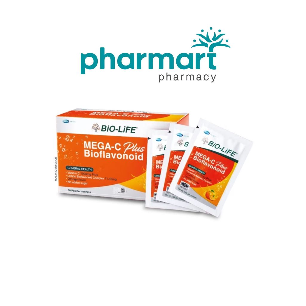Biolife MEGA C Plus Bioflavonoid 30's [EXP ] | Shopee Malaysia