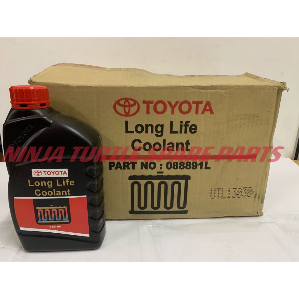 TOYOTA LONG LIFE COOLANT (RED) 1LITER | Shopee Malaysia