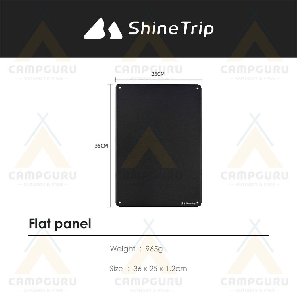 ShineTrip IGT Free Combination Foldable Table A440-H00 Black Mist ...
