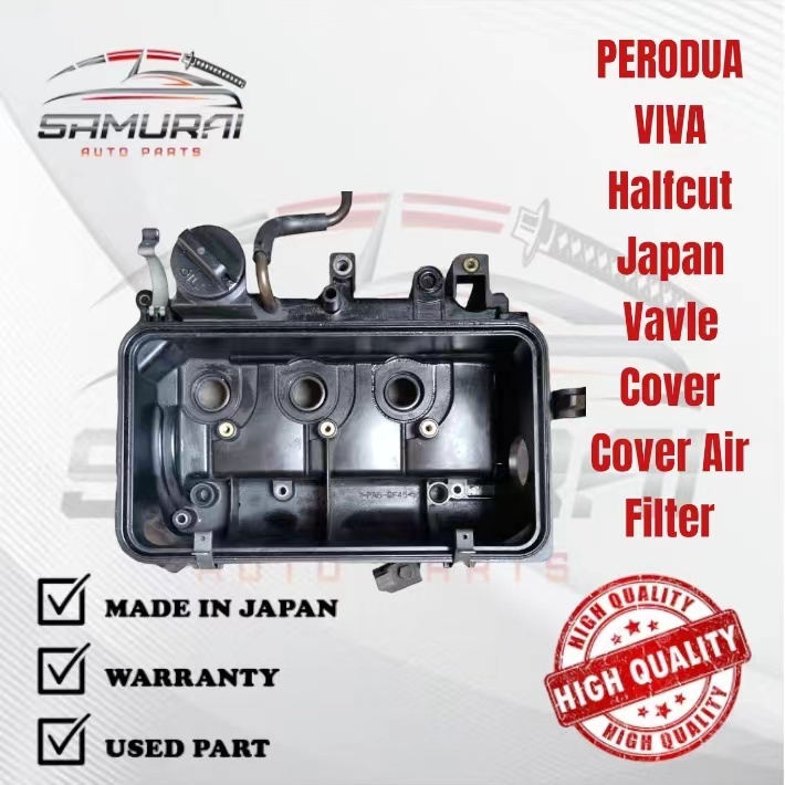 Perodua Viva Valve Cover & Cover Air Filter Halfcut From Japan | Shopee ...