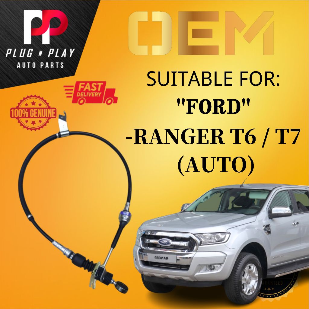FORD RANGER T6 / T7 ( AUTO ) OEM GEAR LEVEL CABLE QUALITY PRODUCT READY ...