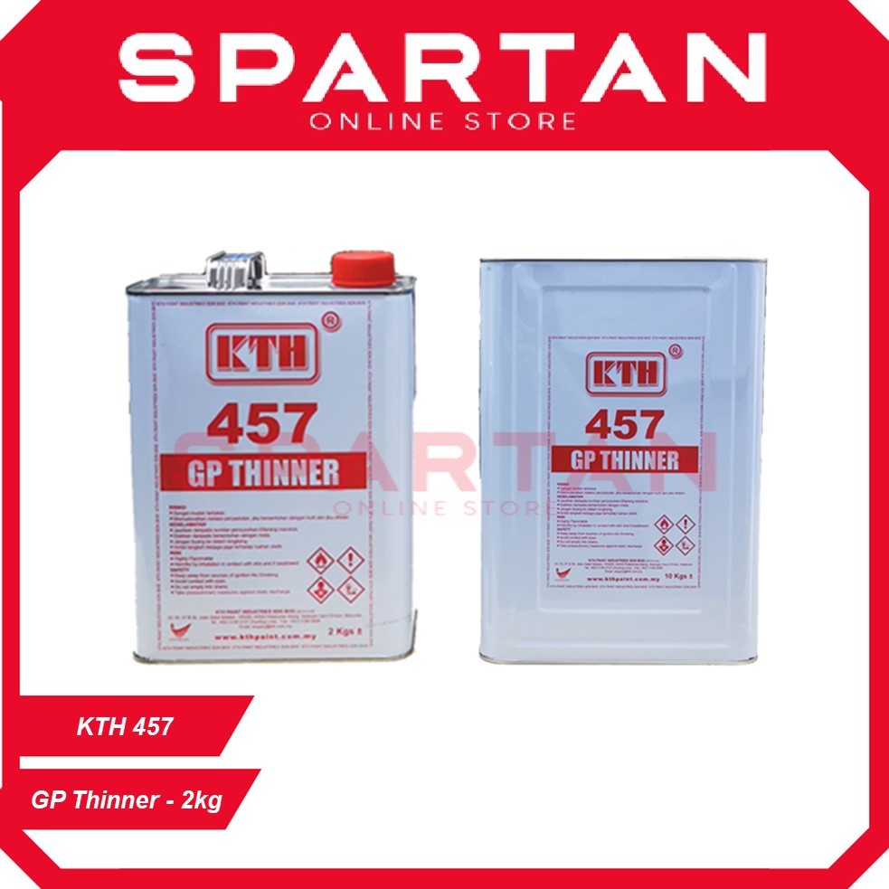 KTH 457 GP Thinner / Paint Thinner / Minyak Tina (2kg) | Shopee Malaysia