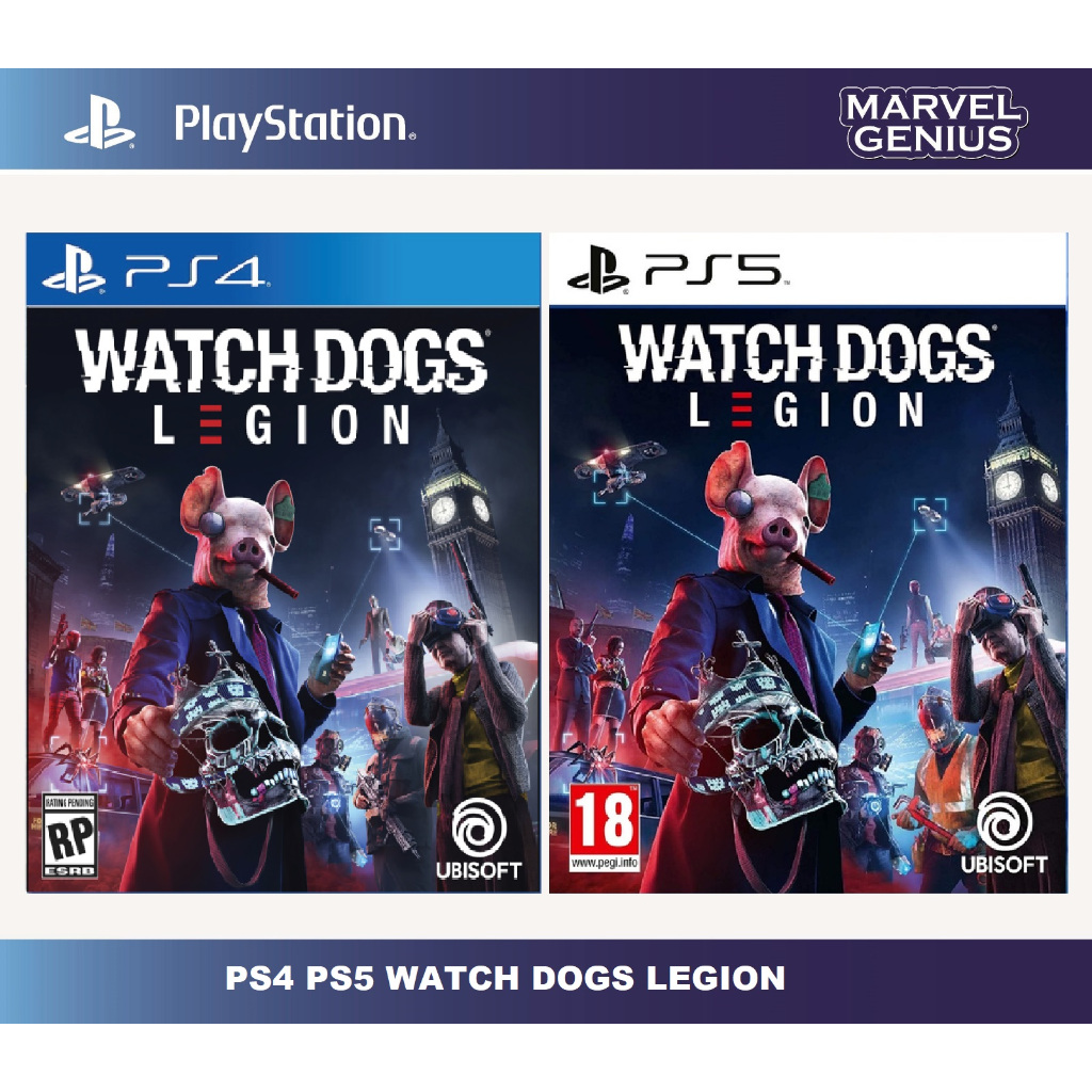 PS4 PS5 GAME Watch Dogs Legion (English) | Shopee Malaysia
