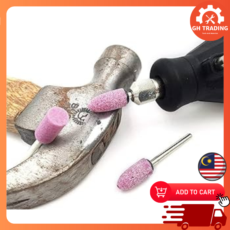 6mm Mounted Stone Burr Grinding Head Grinder Burr Abrasive Polishing ...