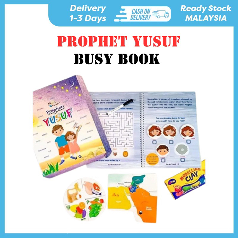 PROPHET YUSUF BUSY BOOK | Shopee Malaysia