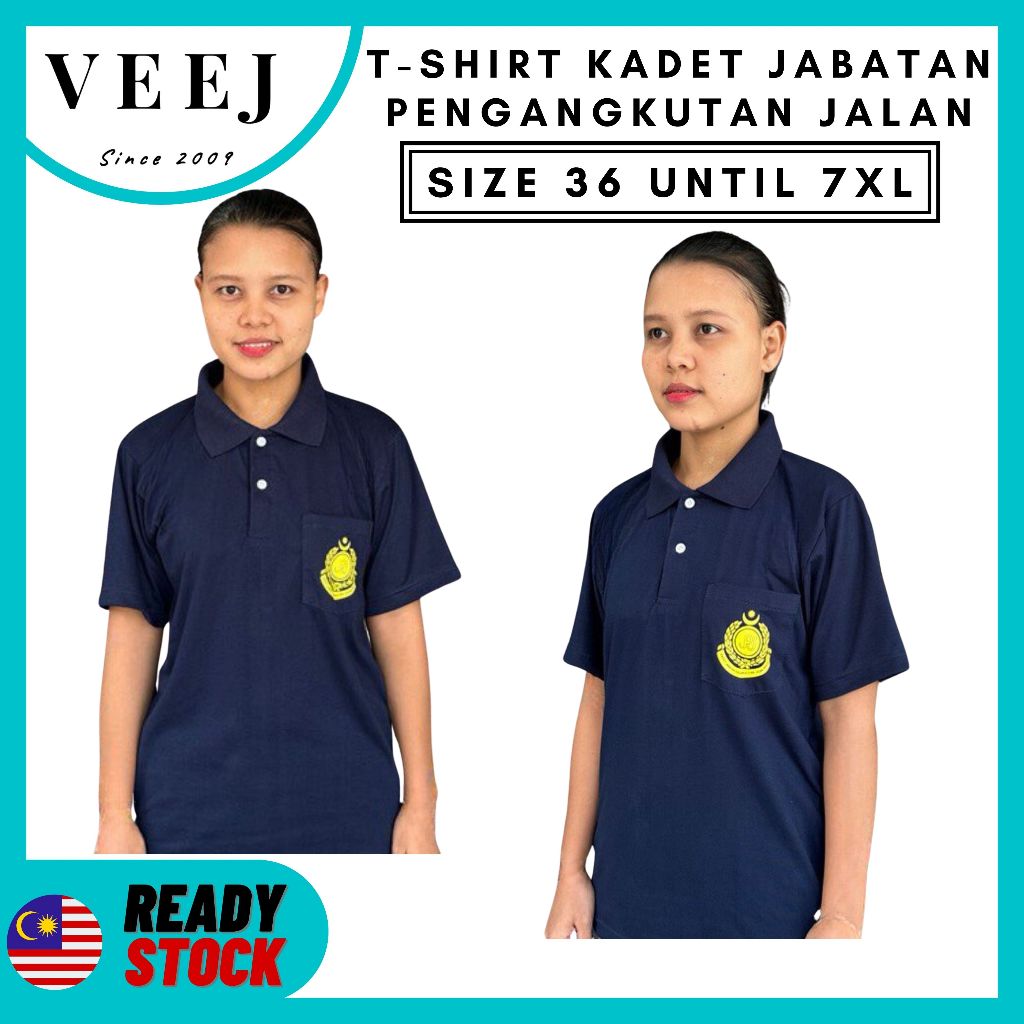 UNIFORM | T-SHIRT KADET JABATAN PENGANGKUTAN JALAN I LENGAN PENDEK ...