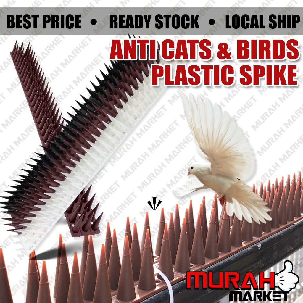 Plastic Anti Cat Bird Spike Cat Repellent Animal Pest Control ...