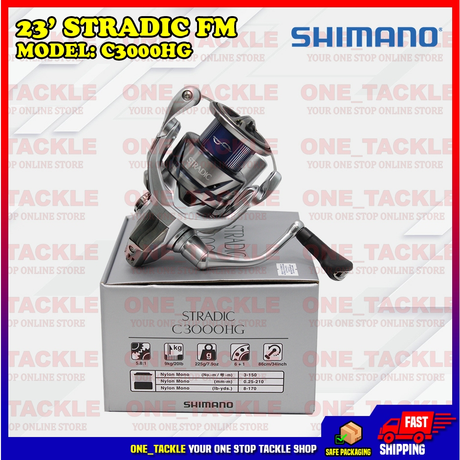 Shimano Stradic FL & FM Spinning Reel 100% Original Mesin Pancing stradic fl fm | Shopee Malaysia