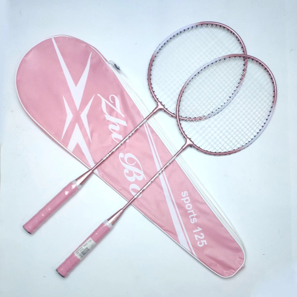 2pcs Badminton racket couple alloy split racket training student ...