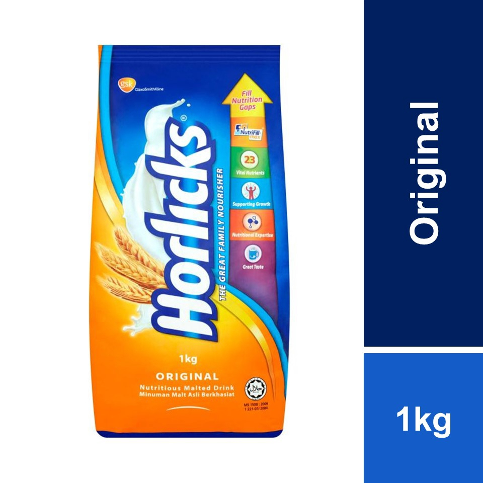 Horlicks Original Powder 400g 1kg 3in1 Malted Drink Original Nutritious ...