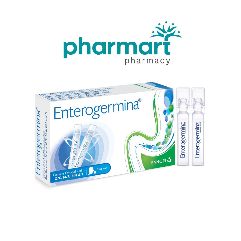 Enterogermina Probiotic Tube Box Of 20 Tubes (EXP 01/2025) | Shopee ...