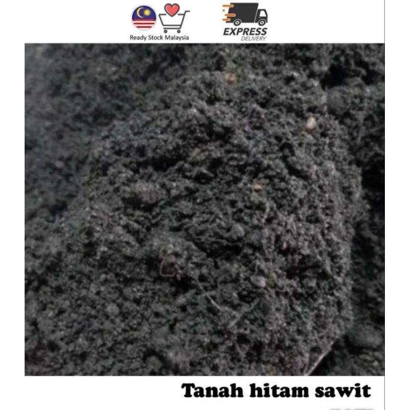 Tanah hitam sawit black soil 纯黑土 | Shopee Malaysia