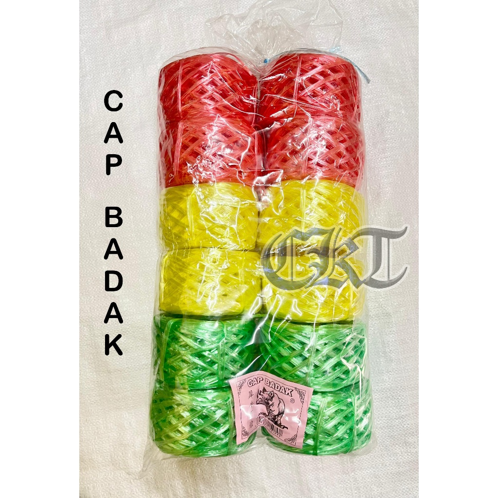 Tali Rafia CAP BADAK Tebal | Shopee Malaysia