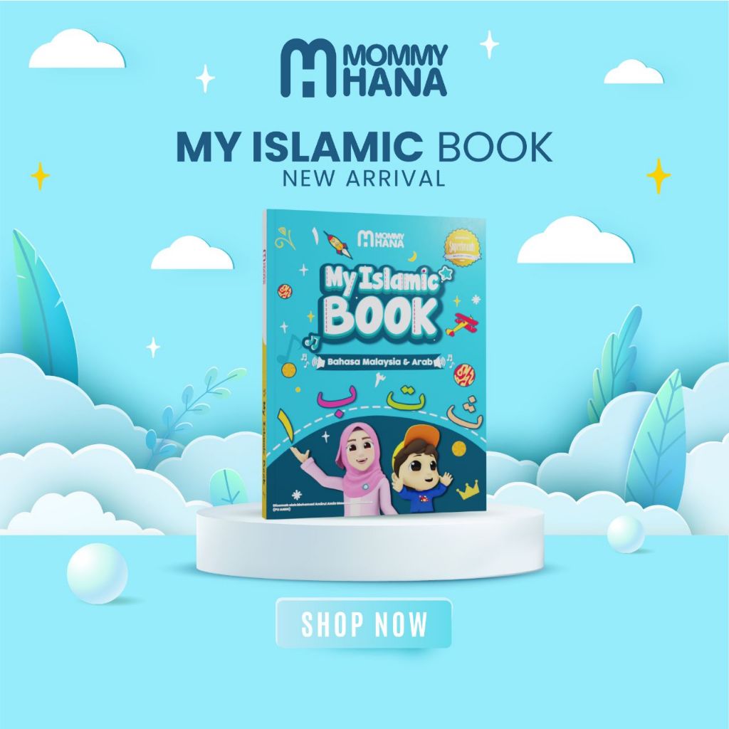 My Islamic Book + my magic book 4set by MommyHana with free gift 💥💥💥 ...