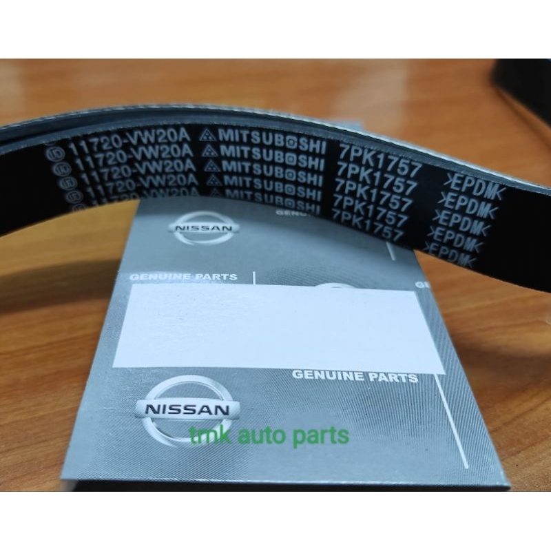 Nissan (7PK1757) URVAN E25 FAN BELT (11720-VW20A) | Shopee Malaysia