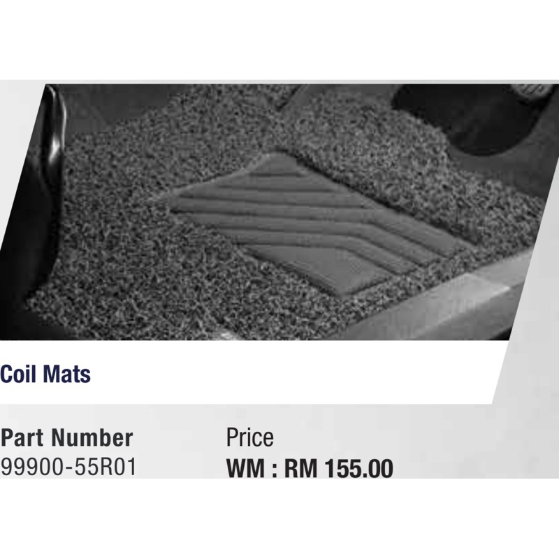 Original Perodua Gear Up coil mat carpet floor mat axia bezza myvi ...