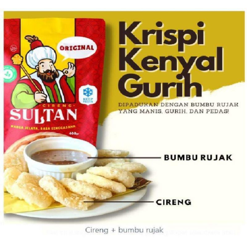 cireng sultan bumbu rujak | Shopee Malaysia