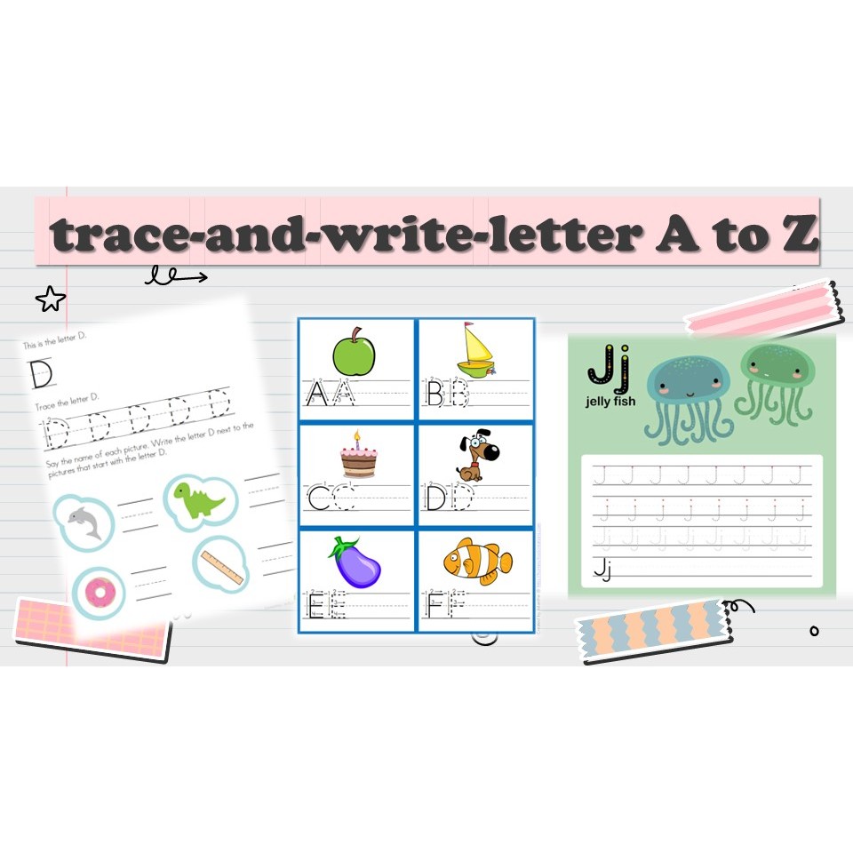 [PRE189] 83 pages trace-and-write-letter a to z Worksheet for Pre ...
