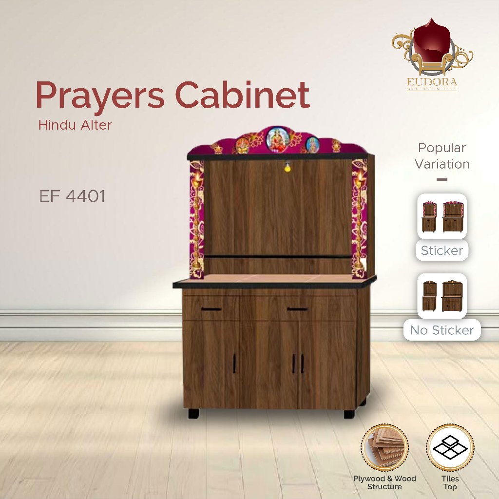 【𝐄𝐔𝐃𝐎𝐑𝐀 𝐅𝐔𝐑𝐍𝐈𝐓𝐔𝐑𝐄】Hindu Altar / Altar Indian / Altar Prayers Cabinet ...