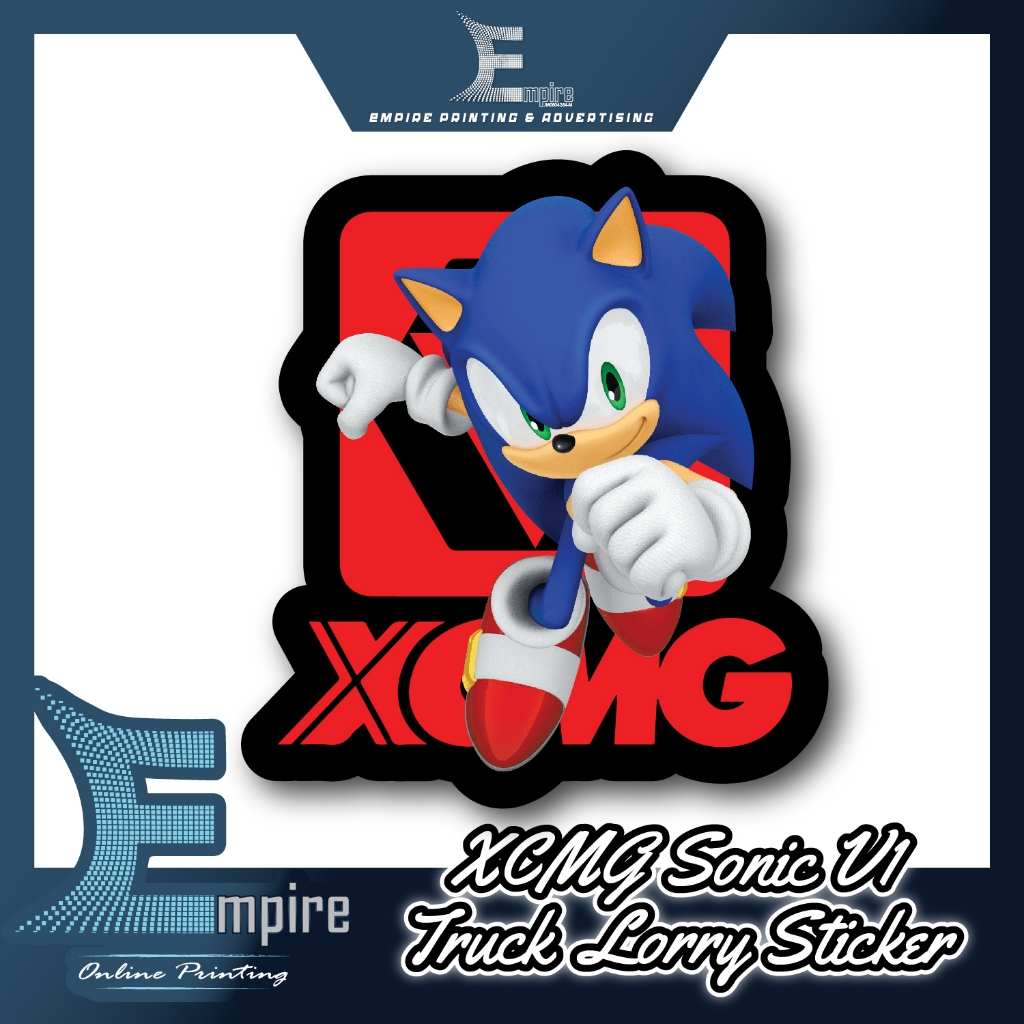 ⚡ NEW ⚡ XCMG Sonic Lorry Sticker + FREE GIFT 🎁 | Shopee Malaysia