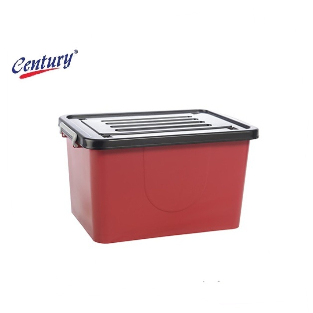 Century Storage Box With Wheel 33L Storage Box Roller Box Plastic Kotak ...