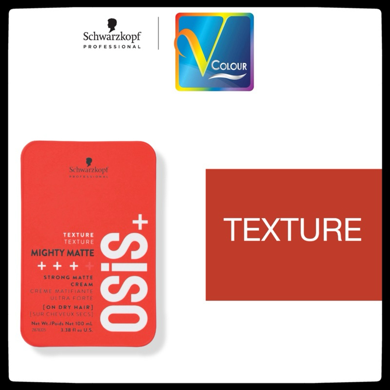 Schwarzkopf Professional OSiS Mighty Matte (Styling) 100ml | Shopee ...