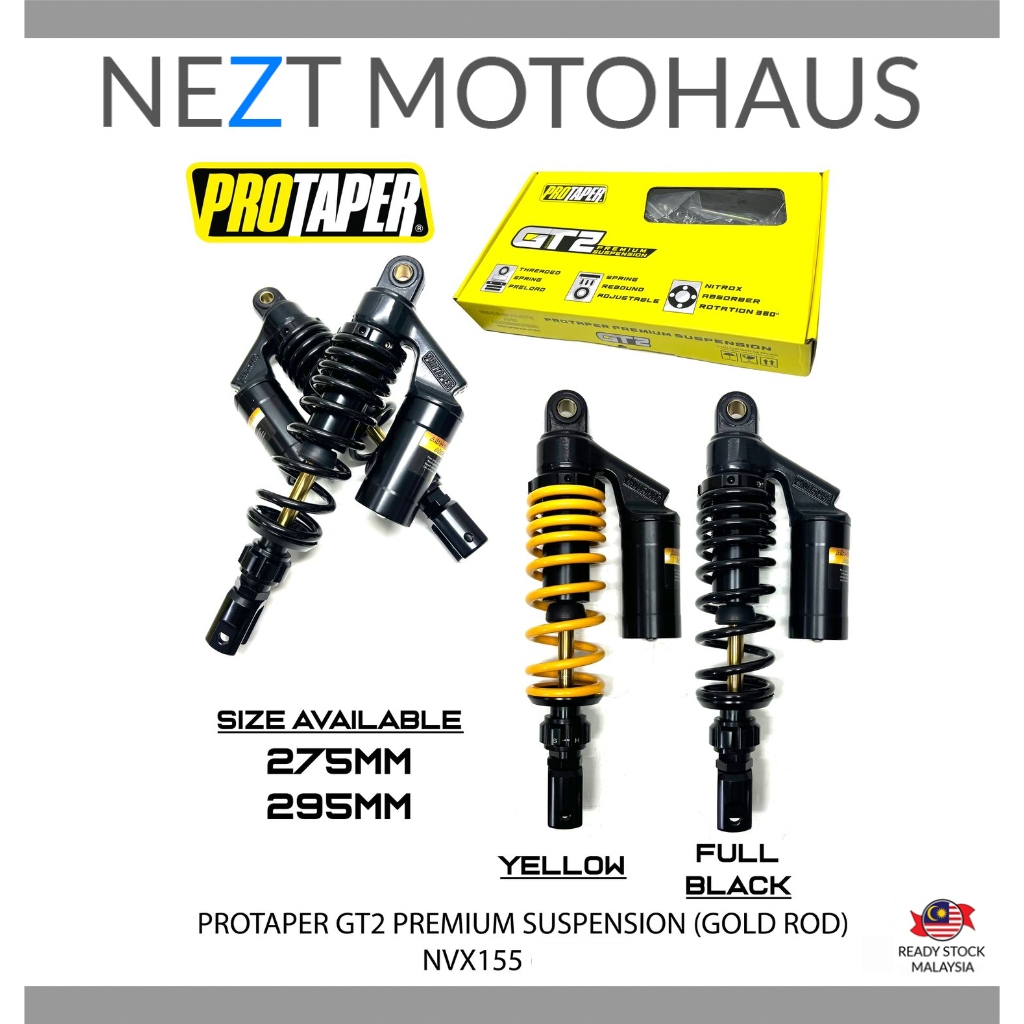 PROTAPER GT2 PREMIUM ABSORBER SUSPENSION NVX V1 / NVX V2 GOLD ROD ...