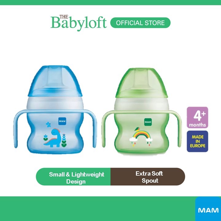 MAM Starter Cup (150ml), Baby Drinking Cup, Non-Slip Handles | Shopee ...
