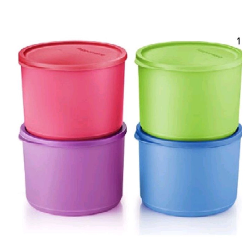 READY STOCK Tupperware Summer Fresh Round Medium(4)2.1litre | Shopee ...