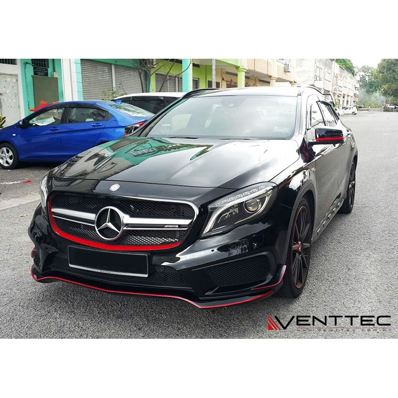 Mercedes GLA-Class ( X156 ) 2014 - 2020 Venttec Door Visor High Quality Window Vent Deflectors ...