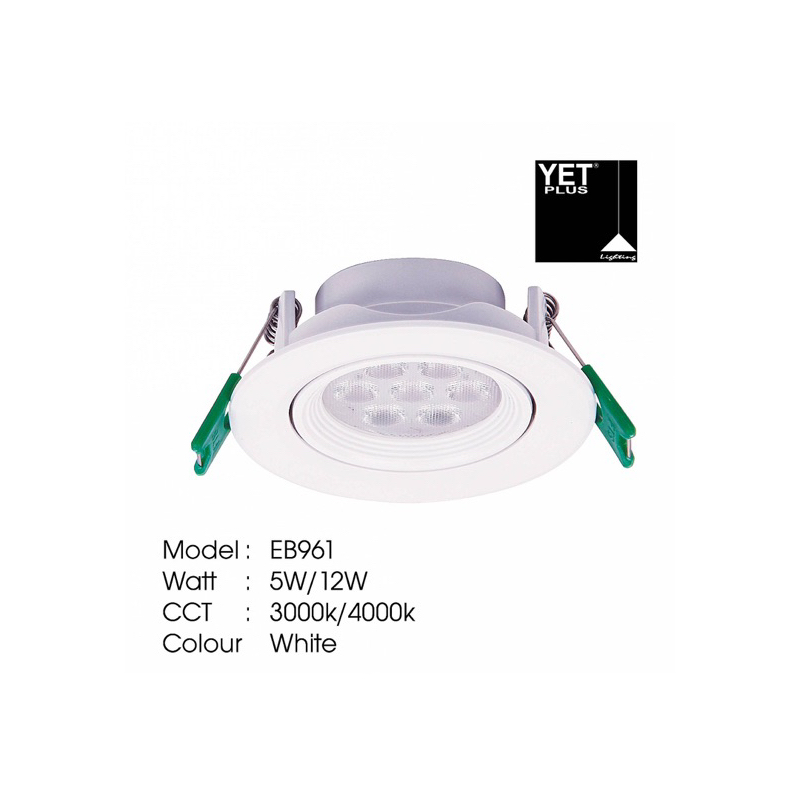 YETPLUS LED Eyeball / 5W / EB961 / Sirim | Shopee Malaysia